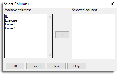 Merging Spreadsheets • Genstat v21