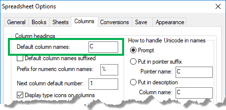 Renaming Columns • Genstat v21
