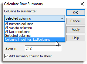 Creating and Deleting Pointers • Genstat v21
