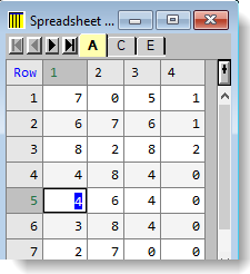 Splitting a Workbook into new Spreadsheets • Genstat v21