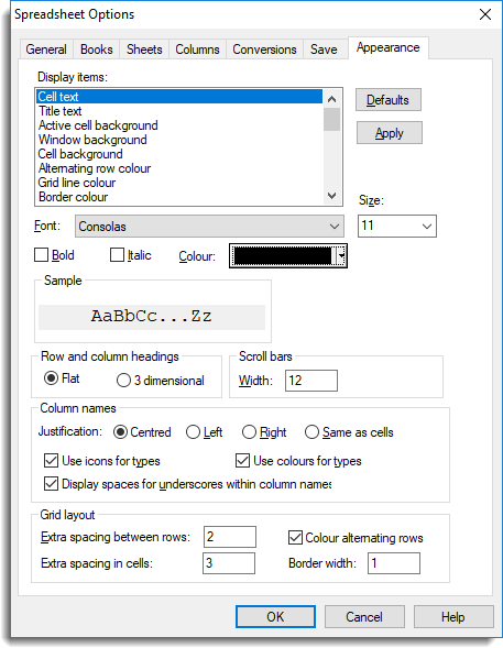 Appearance • Genstat v21